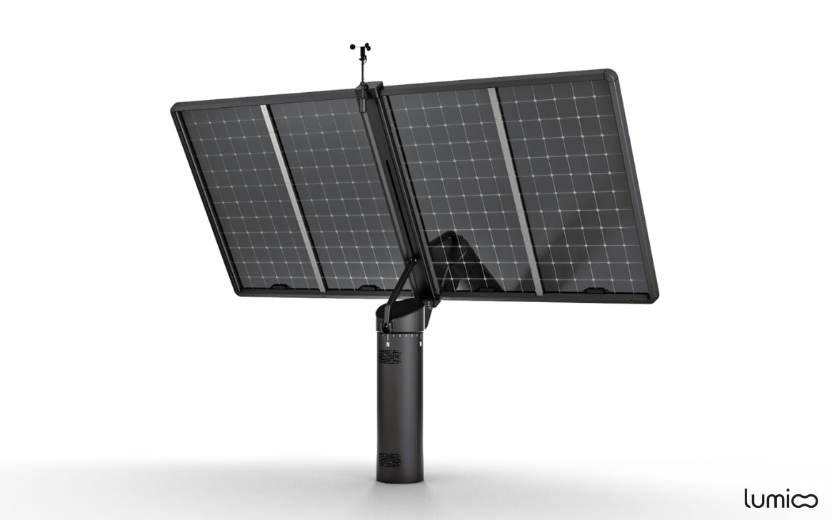 Lumioo Tracker | Le tournesol solaire intelligent et connecté